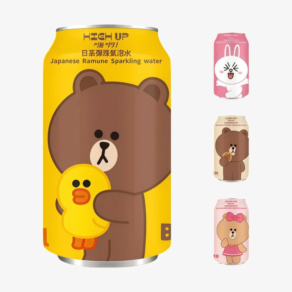 HIGH UP Ramune Sparkling Water LINE Collection 330ml – Axia Station