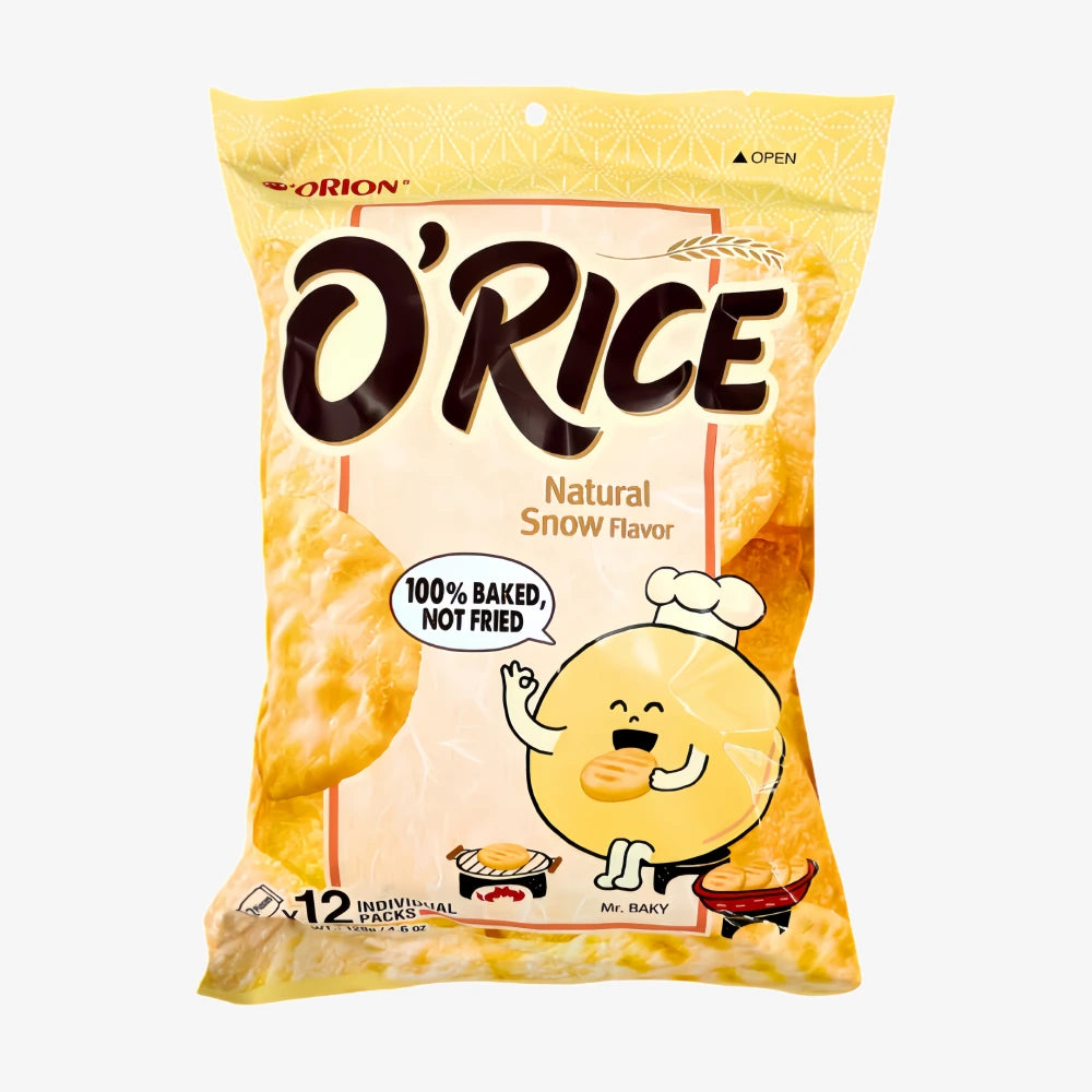 ORION O'Rice Cracker (Natural Snow Flavor) 129g – Axia Station
